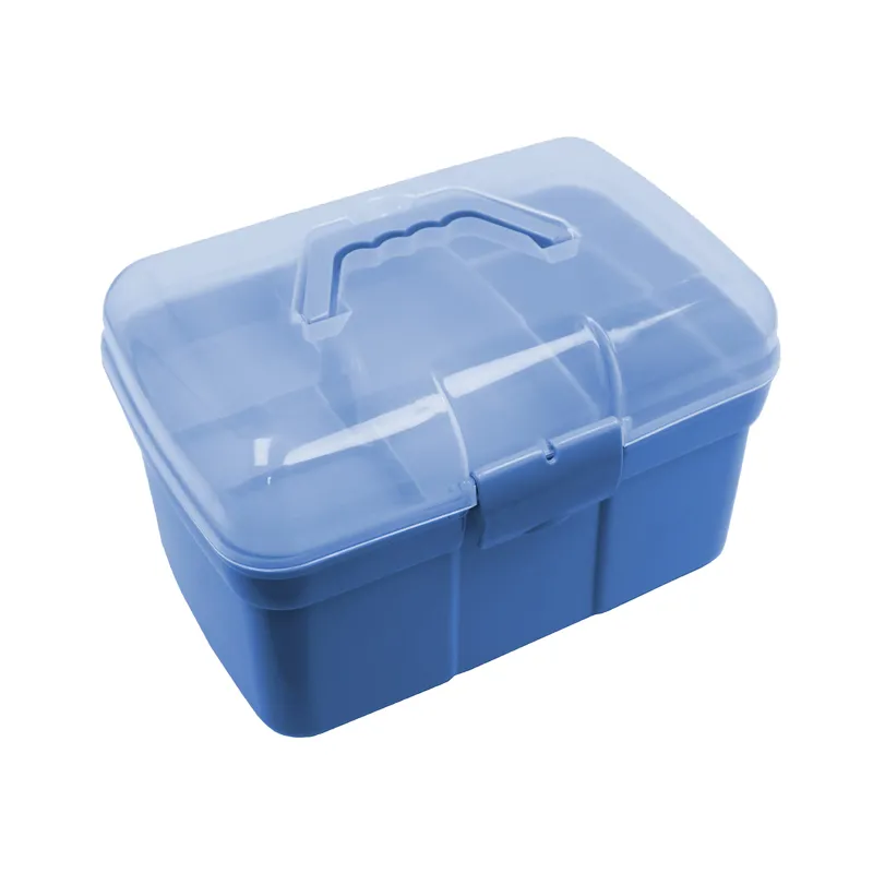 Perry Plastic Grooming Box - Blue