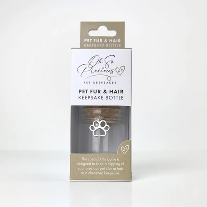 Oh So Precious Pet Fur Keepsake Bottle