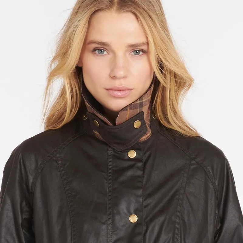 Barbour Ladies Beadnell Wax Jacket - Rustic