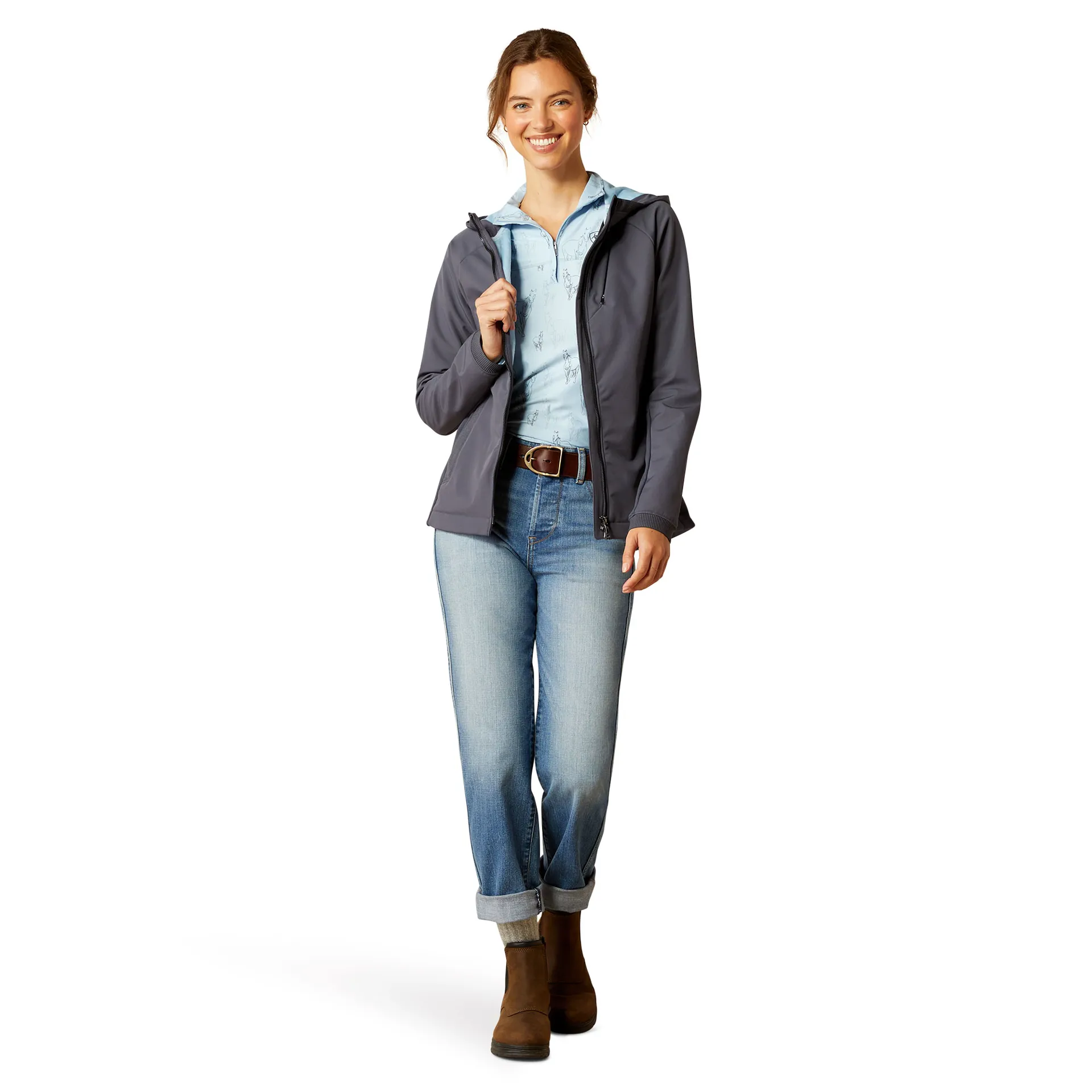 Ariat Ladies Parodist Jacket - Ombre Blue
