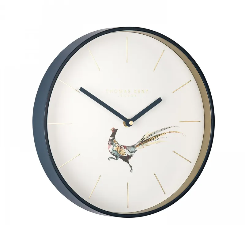 Woodland Pheasant Wall Clock