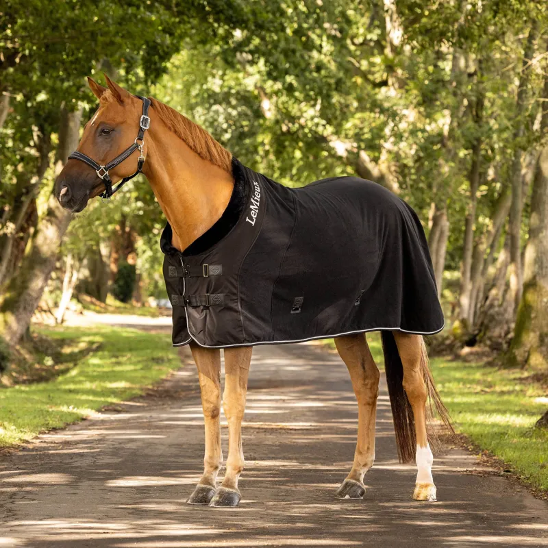 LeMieux Luxe Fleece Rug - Black