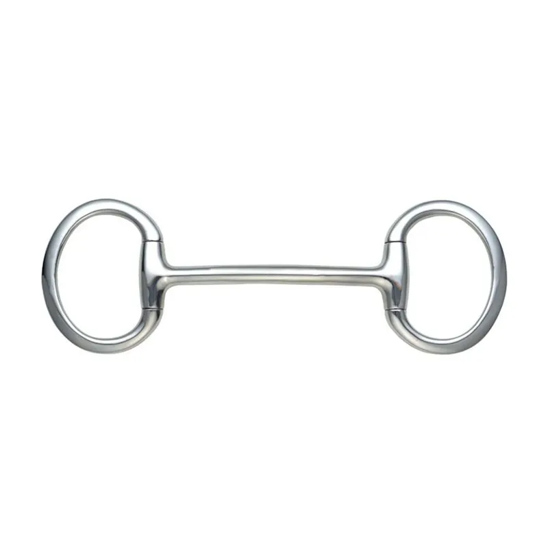 Shires Flat Ring Mullen Mouth Eggbutt